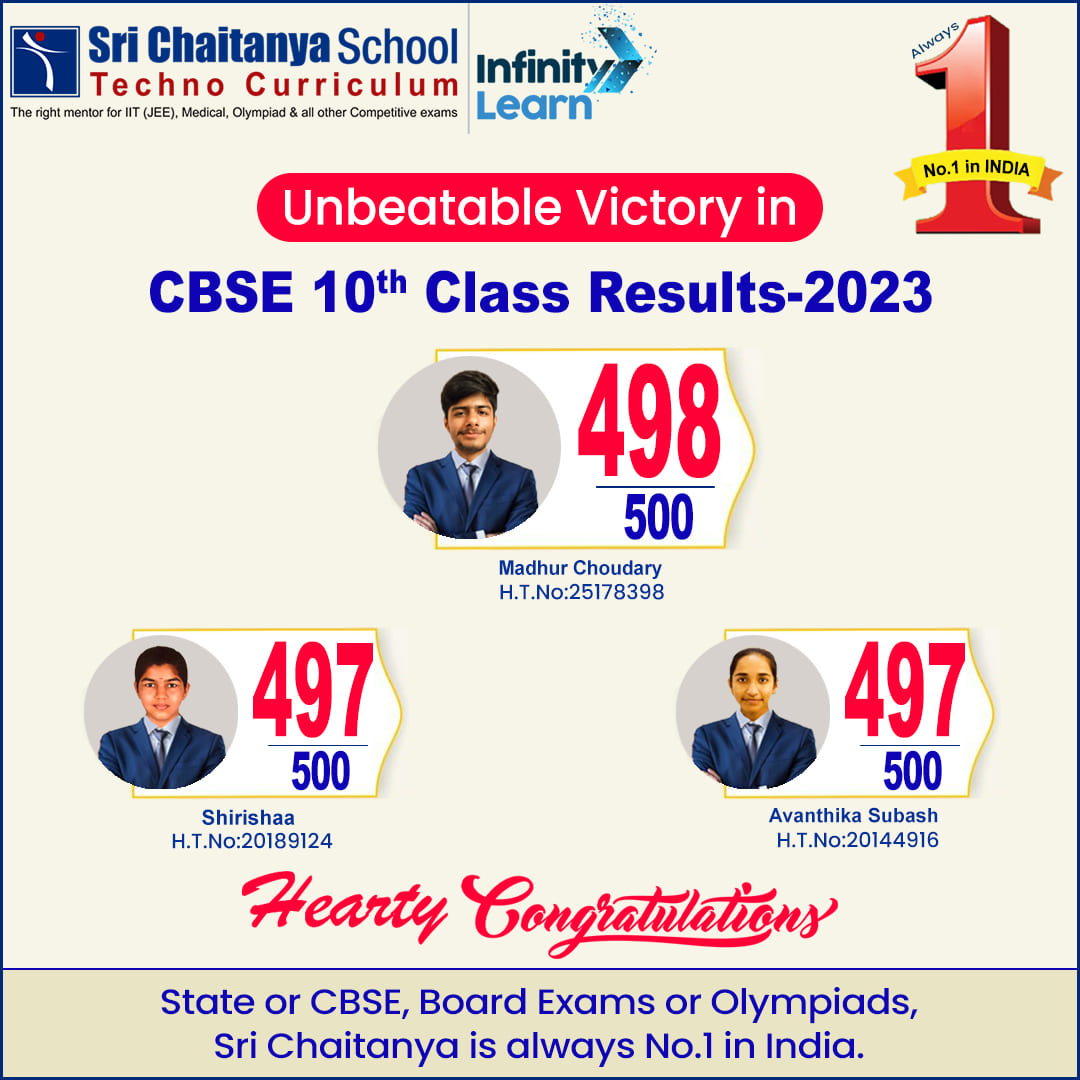 Sri Chaithanya Telangana - our-achievements